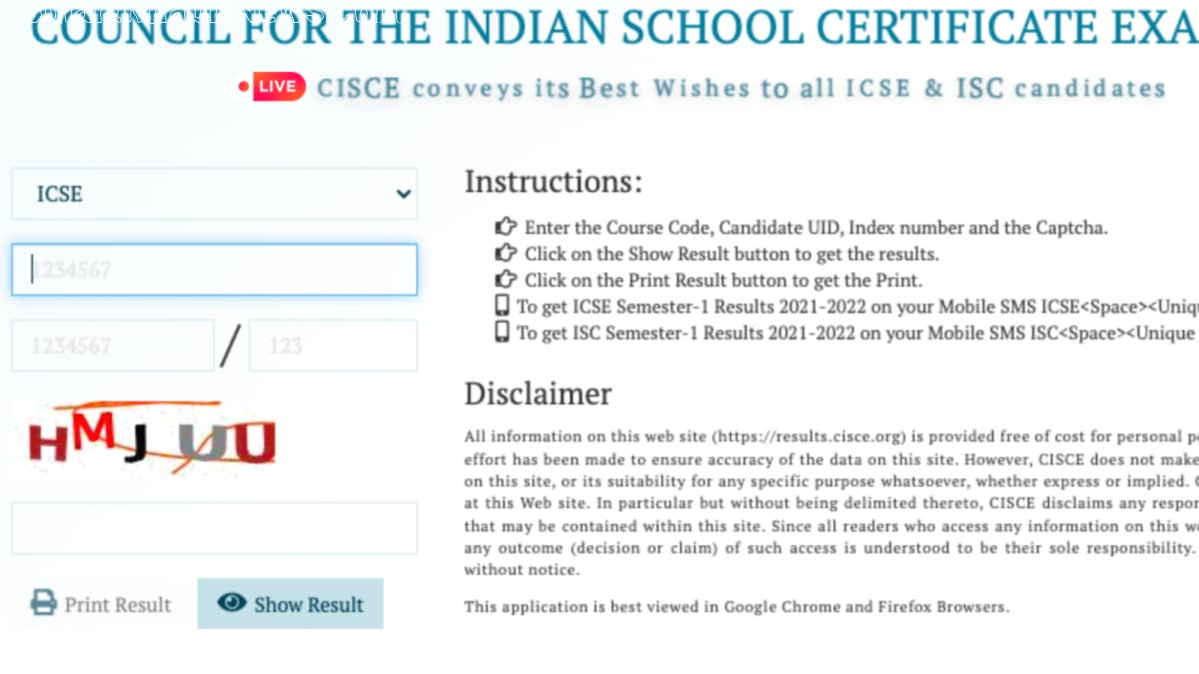 CISCE Board Results 2025: How to Check ICSE, ISC Marks Online and Re ...